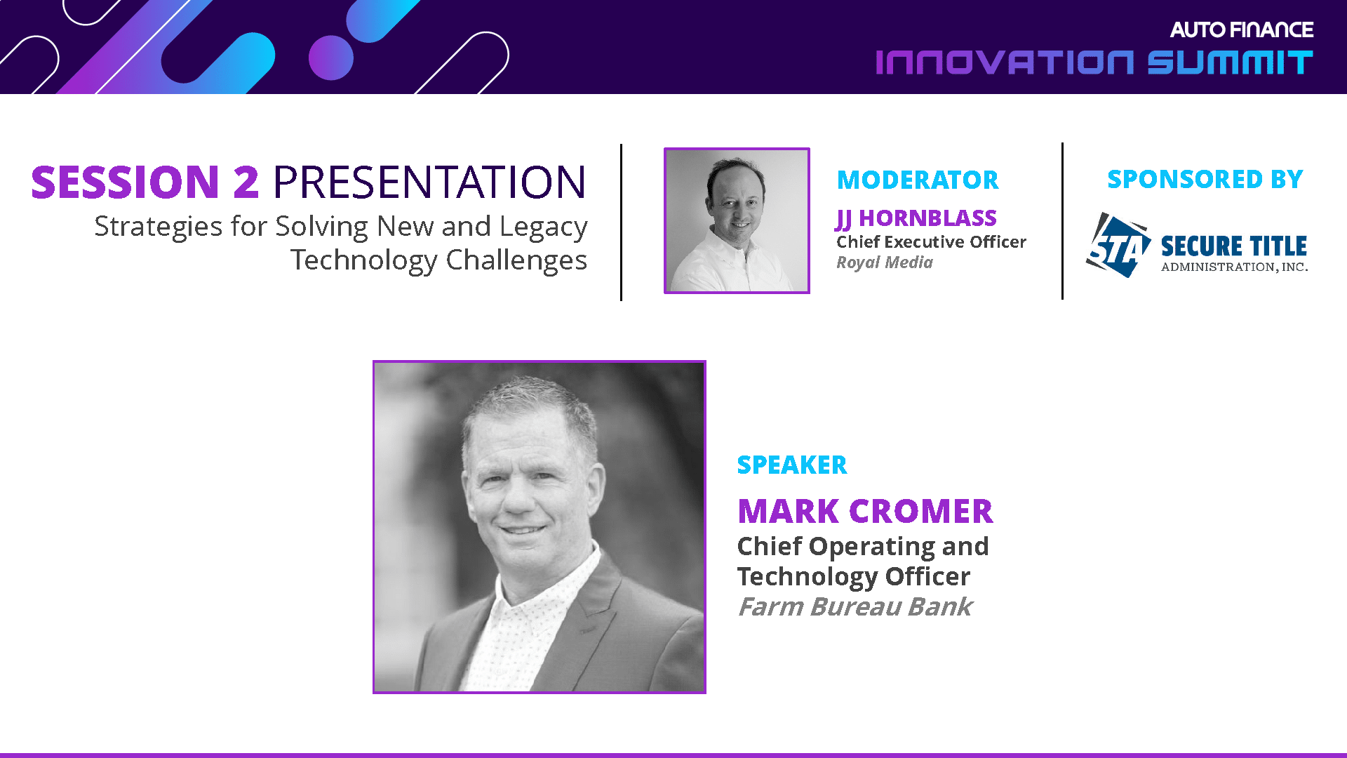 Strategies for Solving New and Legacy Technology Challenges - Auto ...